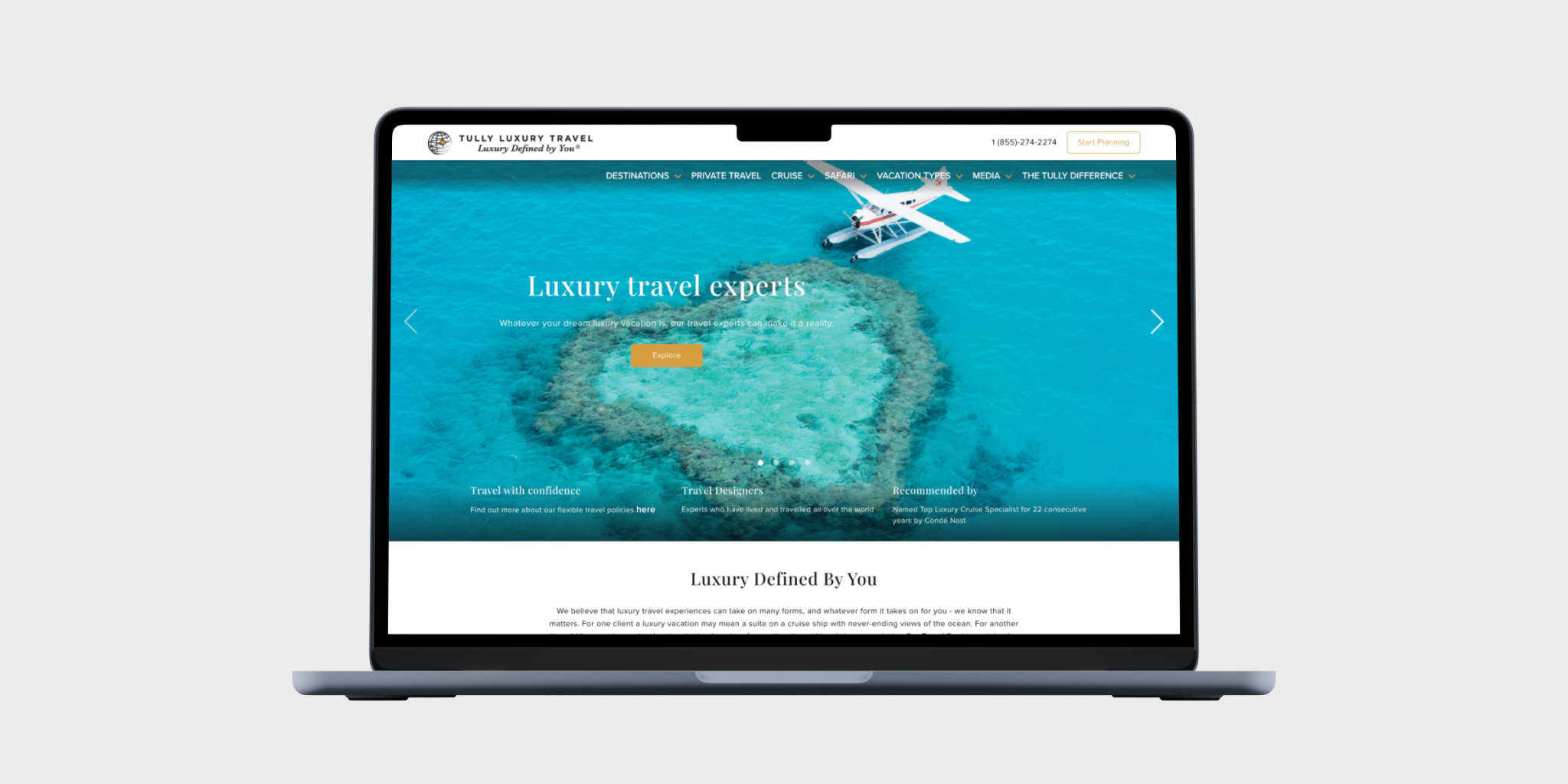 Accelerating long-term brand value for Tully Luxury Travel | addmustard